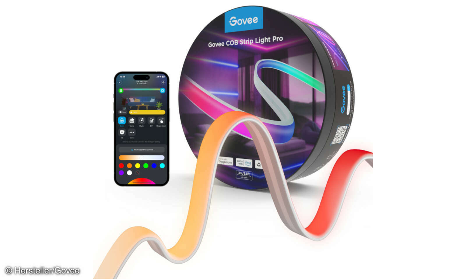 Govee COB Strip Light Pro im Test - connect