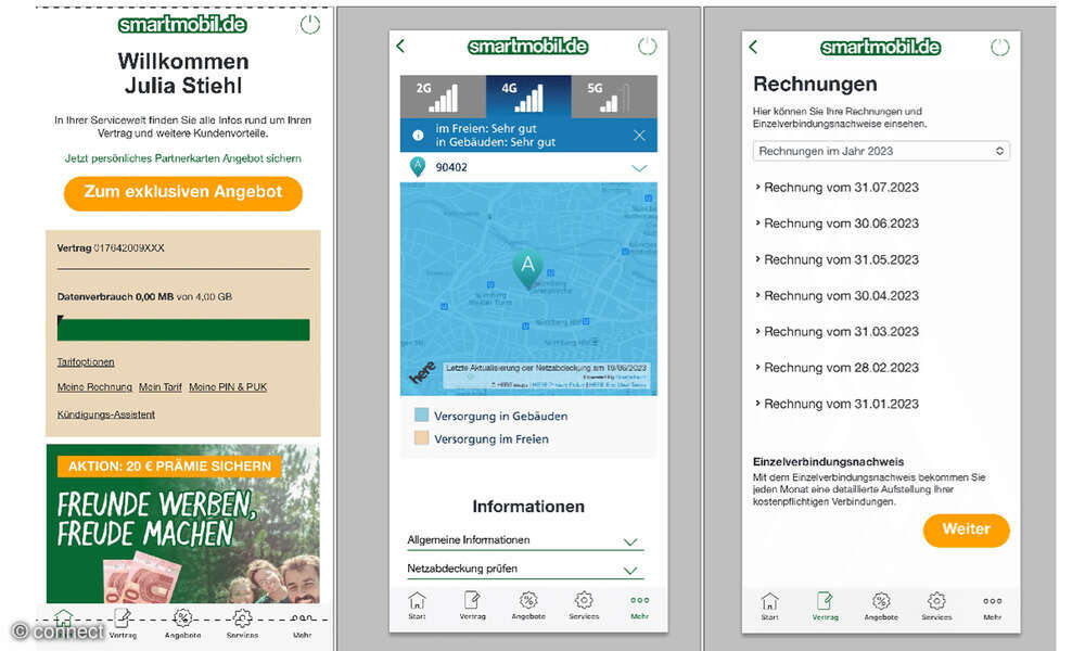 Die Service-Apps der Discounter im Test 2025 - connect