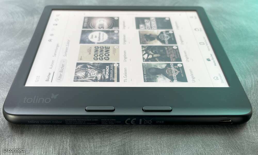 Tolino Vision Color im Test: E-Reader mit Farbe und Stifteingabe - connect