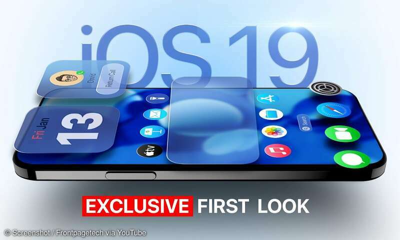 Neues Look-and-Feel? Erste Renderbilder geben Vorgeschmack auf iOS 19 ...