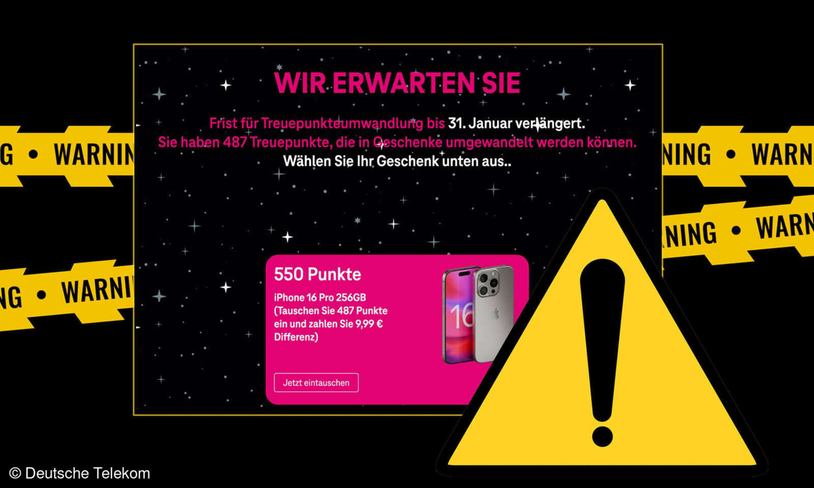 Telekom-Phishing: Vorsicht vor der Treuepunkte-Mail - connect