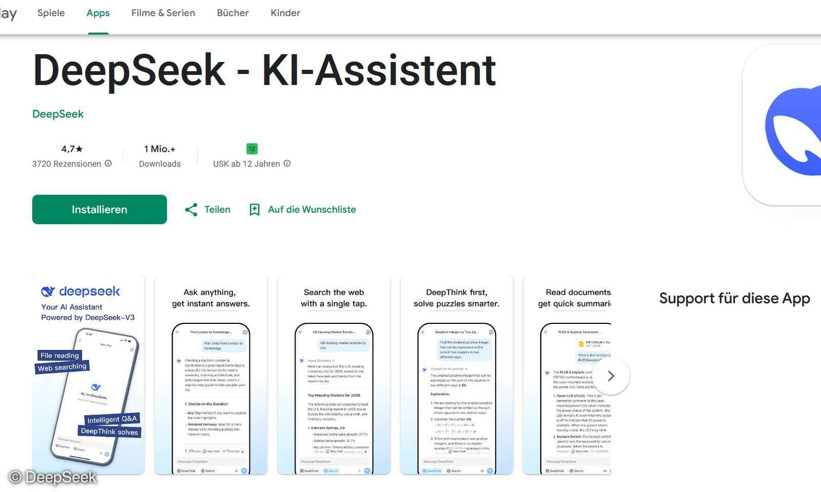 DeepSeek R1 bringt KI-App - und mischt das Silicon Valley auf - connect
