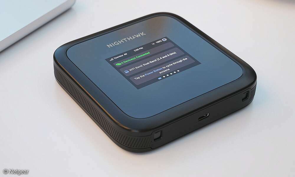 Netgear Nighthawk M3 im Test: 5G-Mobilrouter mit Wi-Fi 6 - connect