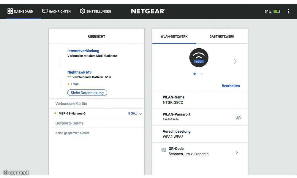 Netgear Nighthawk M3 im Test: 5G-Mobilrouter mit Wi-Fi 6 - connect