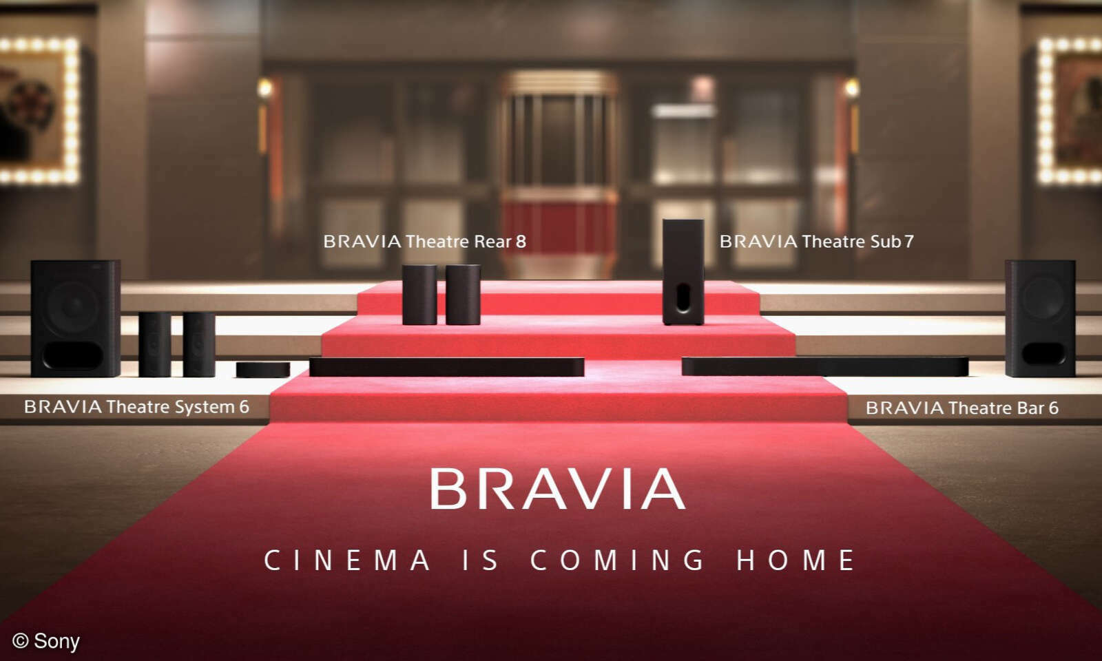 Sony Bravia Theatre: Dolby Atmos 3D-Sound mit bis zu 1.000 Watt und kabellosen Lautsprechern ...