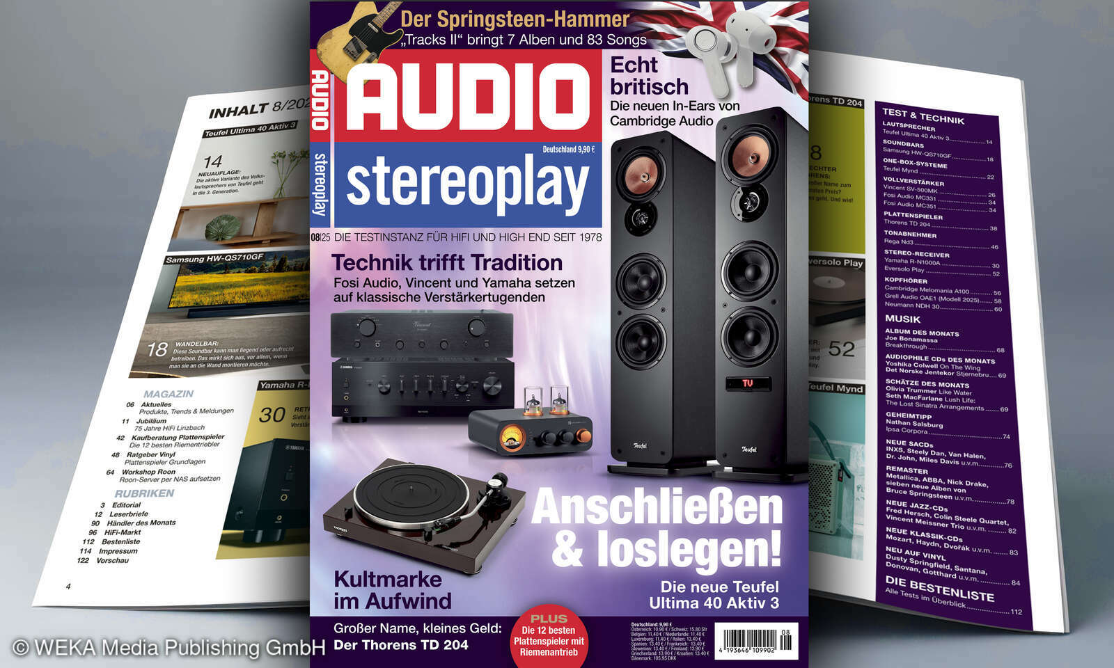 AUDIO+stereoplay 01/2026: Leserwahl, Tests & exklusive Heft-CD - connect