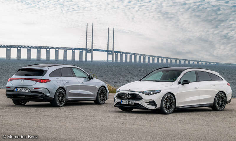 Neuer Mercedes CLA Shooting Brake: Elektro-Kombi mit Anspruch - connect