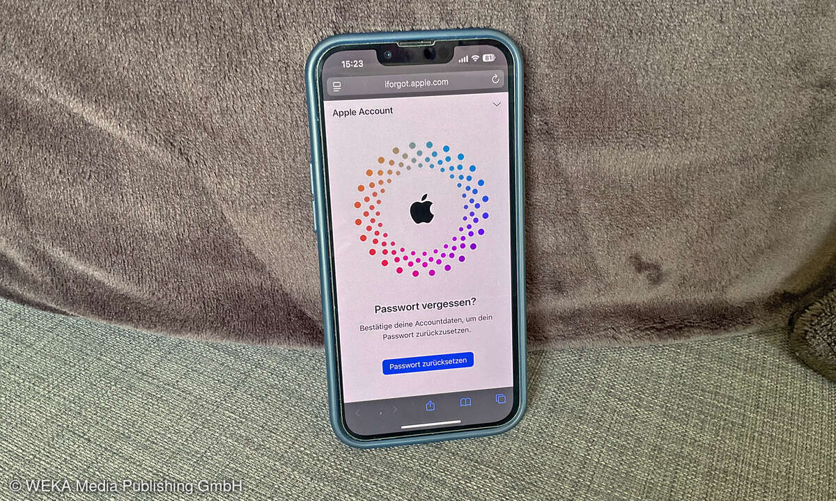 Apple Account Passwort vergessen