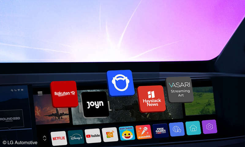 Streaming im Stand: LG bringt Netflix & Co. ins Auto - connect