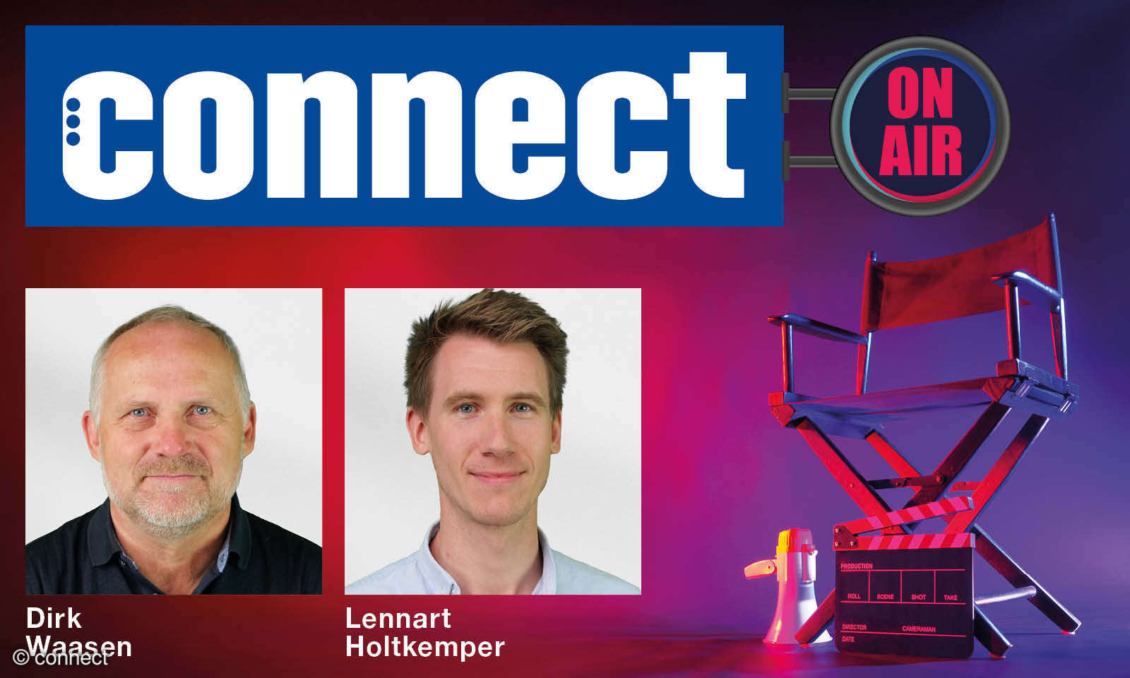 Neu bei connect: connect OnAir – interaktiver LiveStream - connect