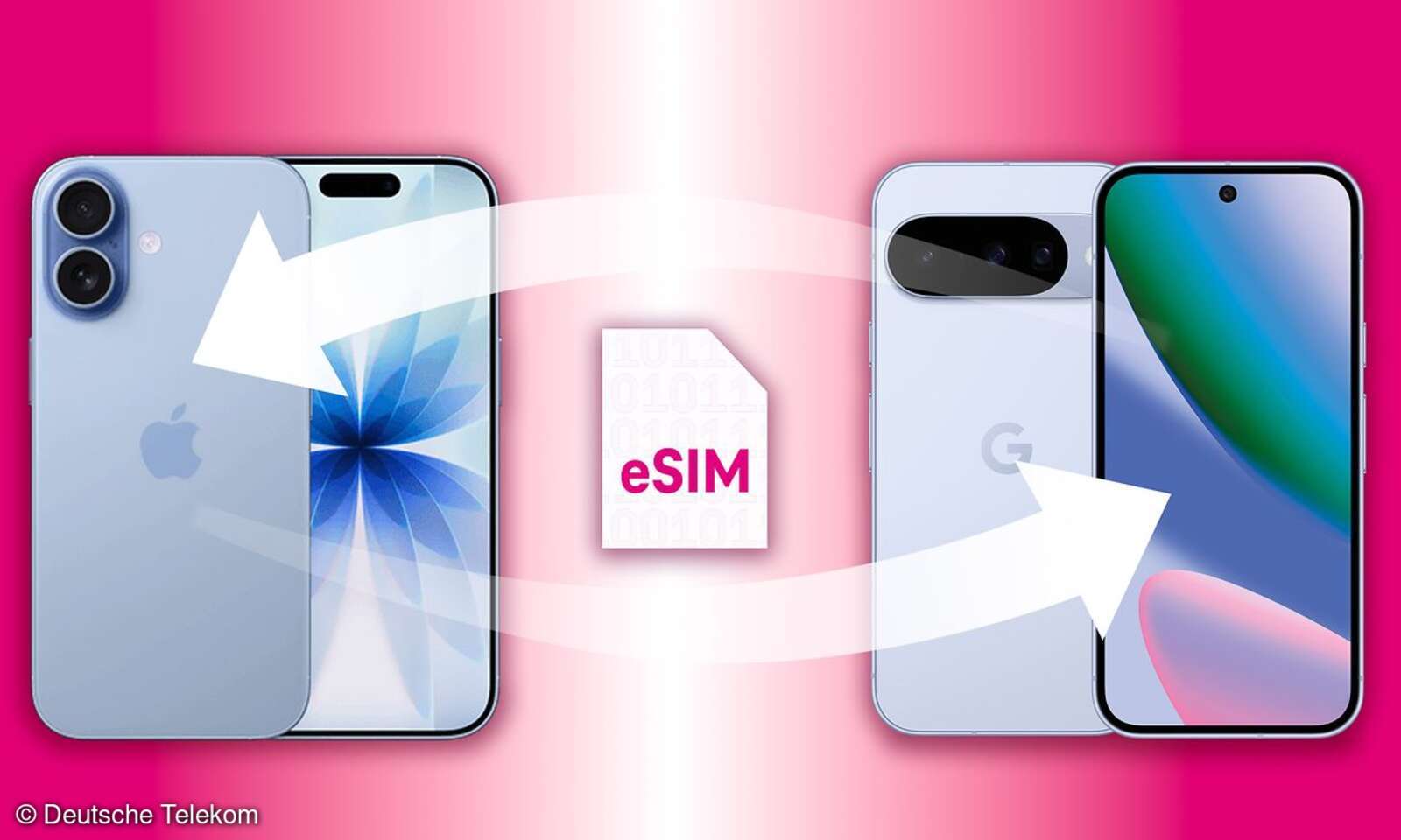 Telekom erlaubt eSIM-Transfer zwischen Android und iOS - connect