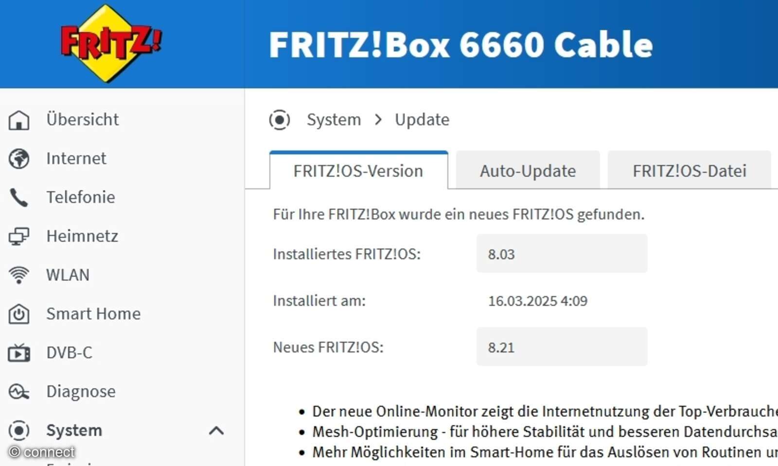 FritzOS 8.21 bringt smarte Netzwerkfunktionen für Fritzbox 6591 und ...