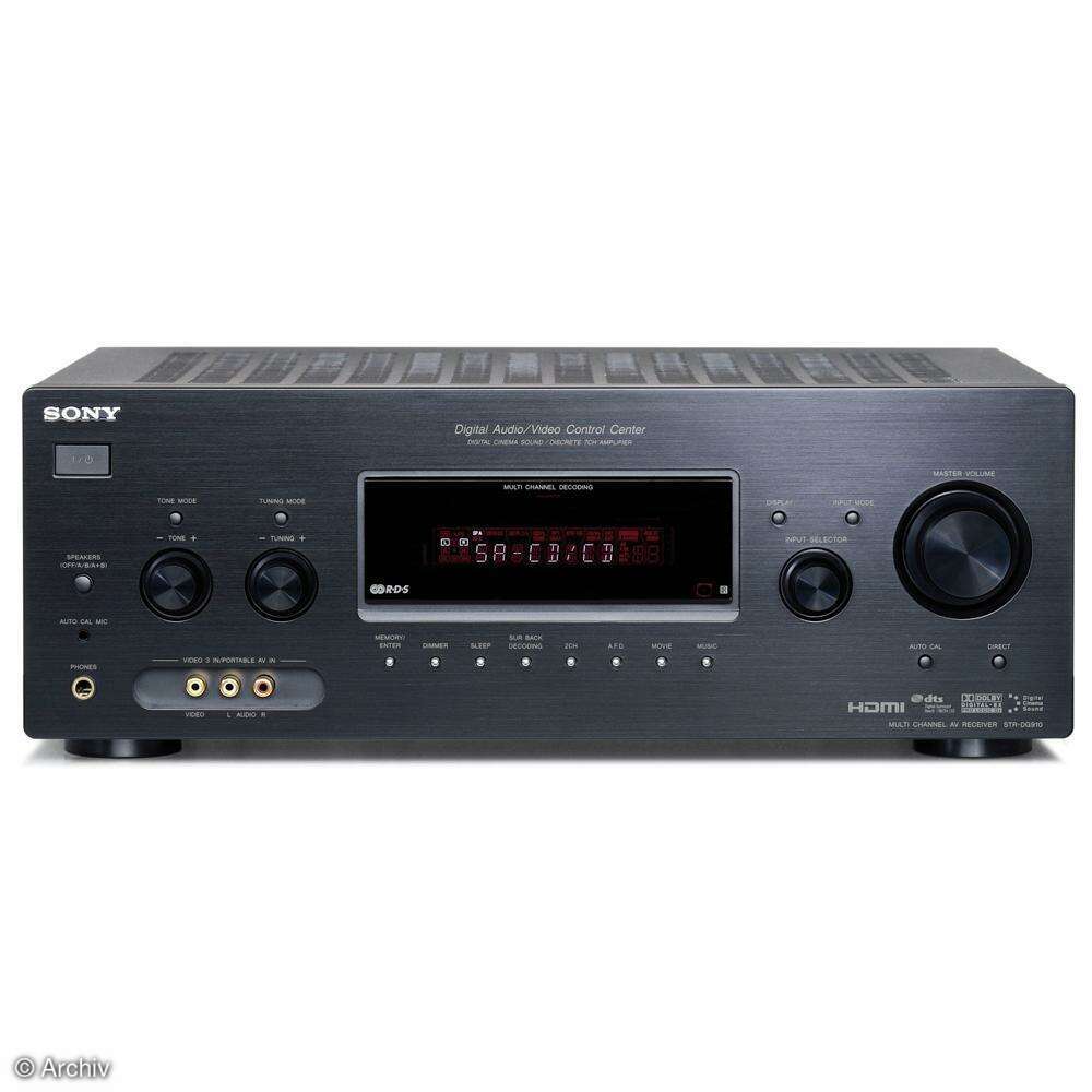 Sony STR-DG 500 - connect