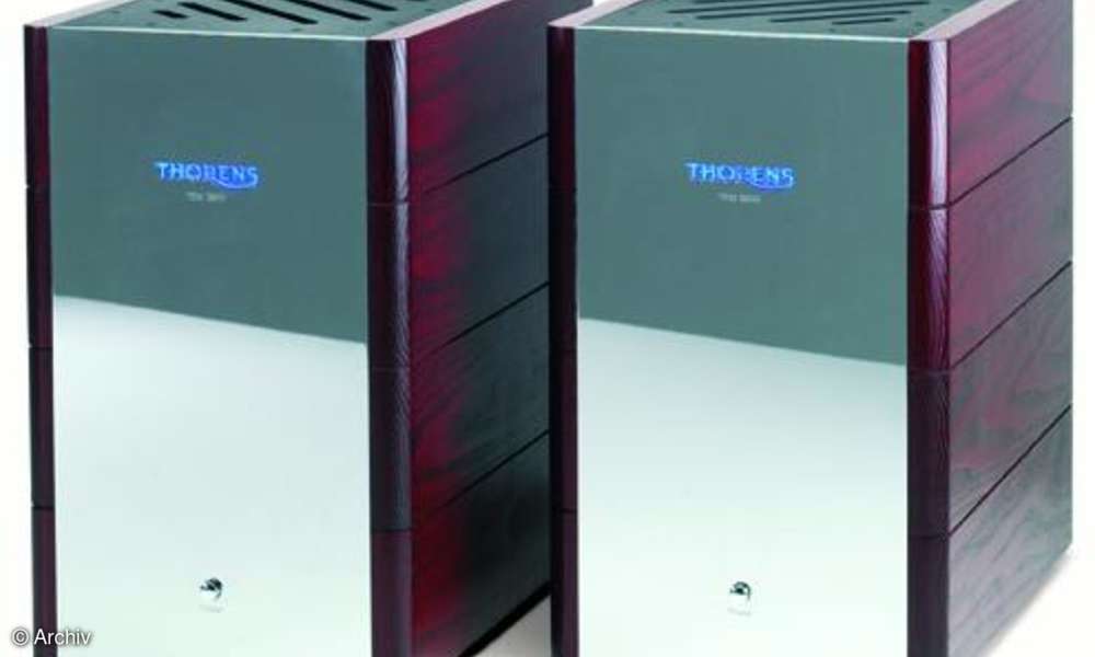 Endverstärker Thorens TEM 3200 - connect