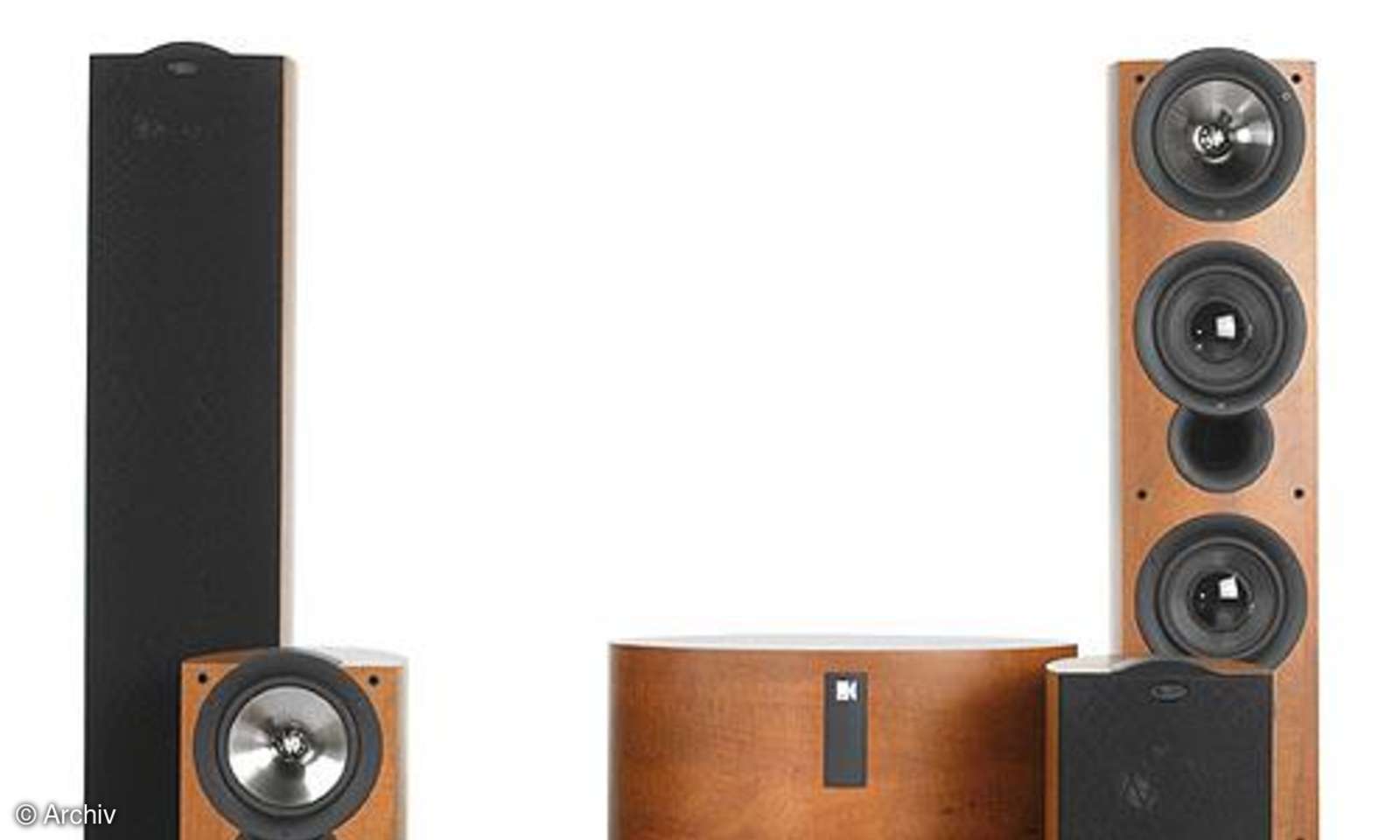 Surroundlautsprecher-Set KEF iQ PSW 2500 - connect