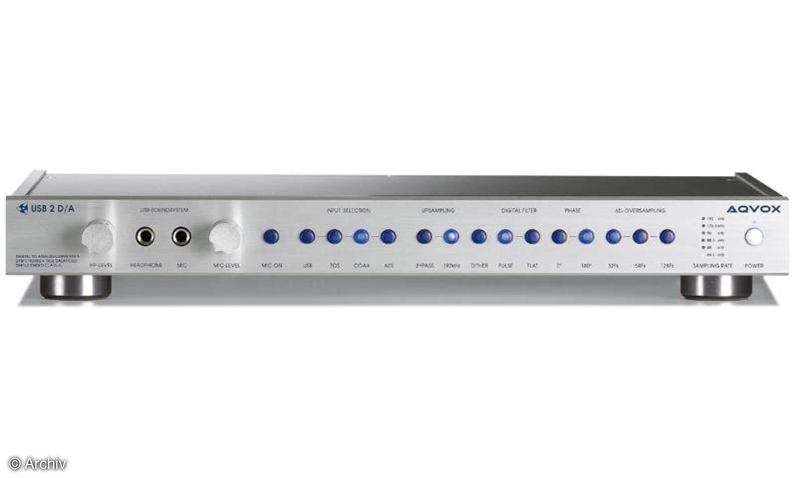 Digital/Analog-Wandler Aqvox USB 2 D/A - connect