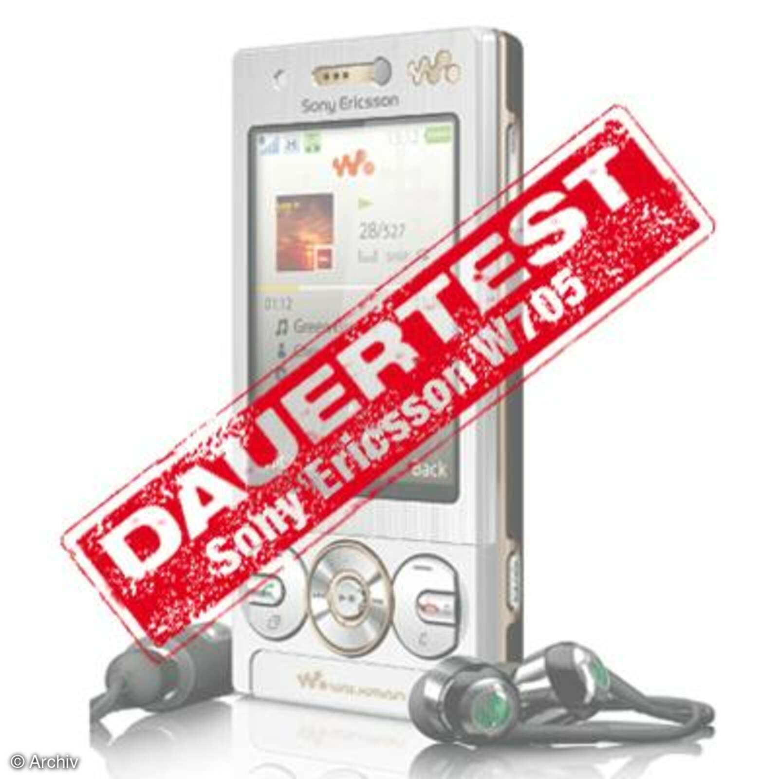 Test: Sony Ericsson W705 - connect