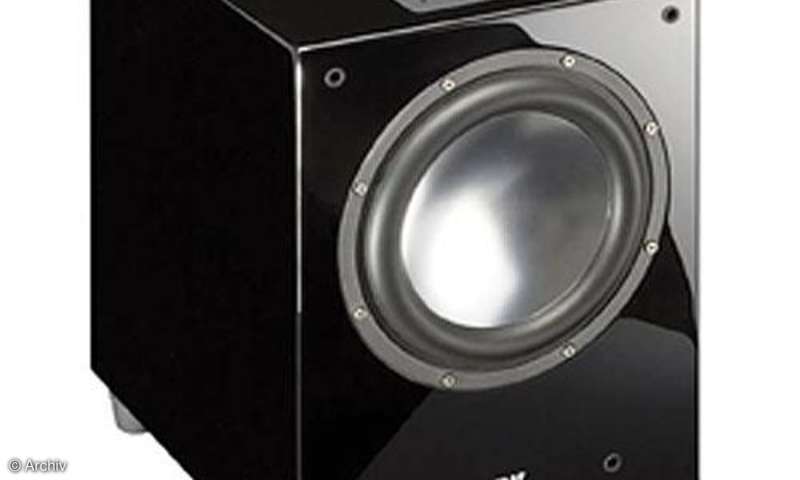 Subwoofer Elac MicroSub - connect