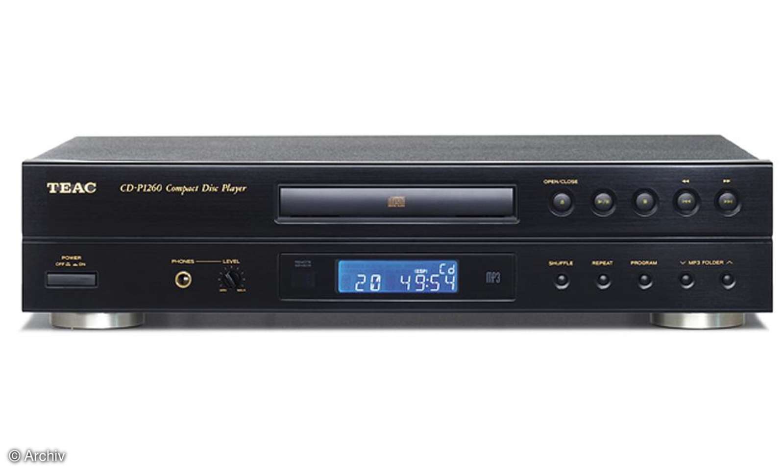 Teac CD P 1260 - connect