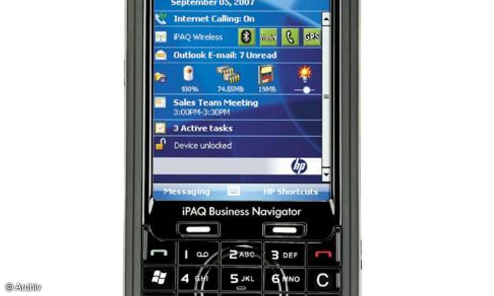 HP iPAQ 614c Business Navigator - connect