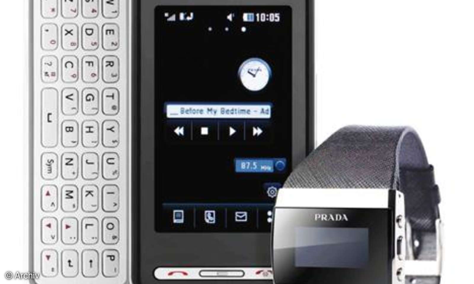 LG New Prada Phone - connect