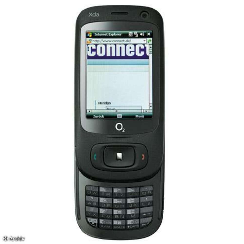 O2 Xda Comet - connect