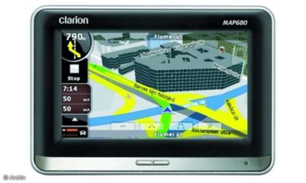Clarion Map 780 - connect