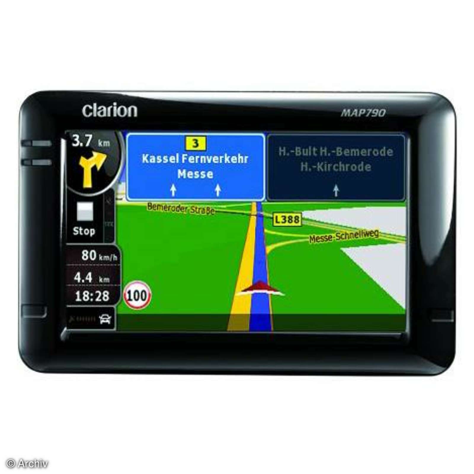 Clarion Map 780 - connect