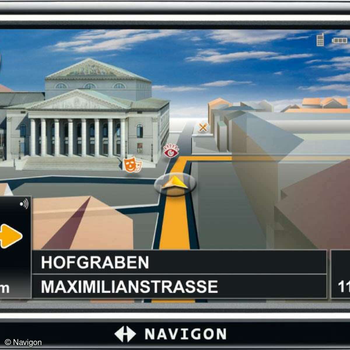 Navigon 70 Plus Live im Test - connect