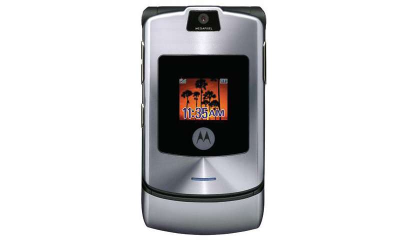 Motorola RAZR V3i - connect
