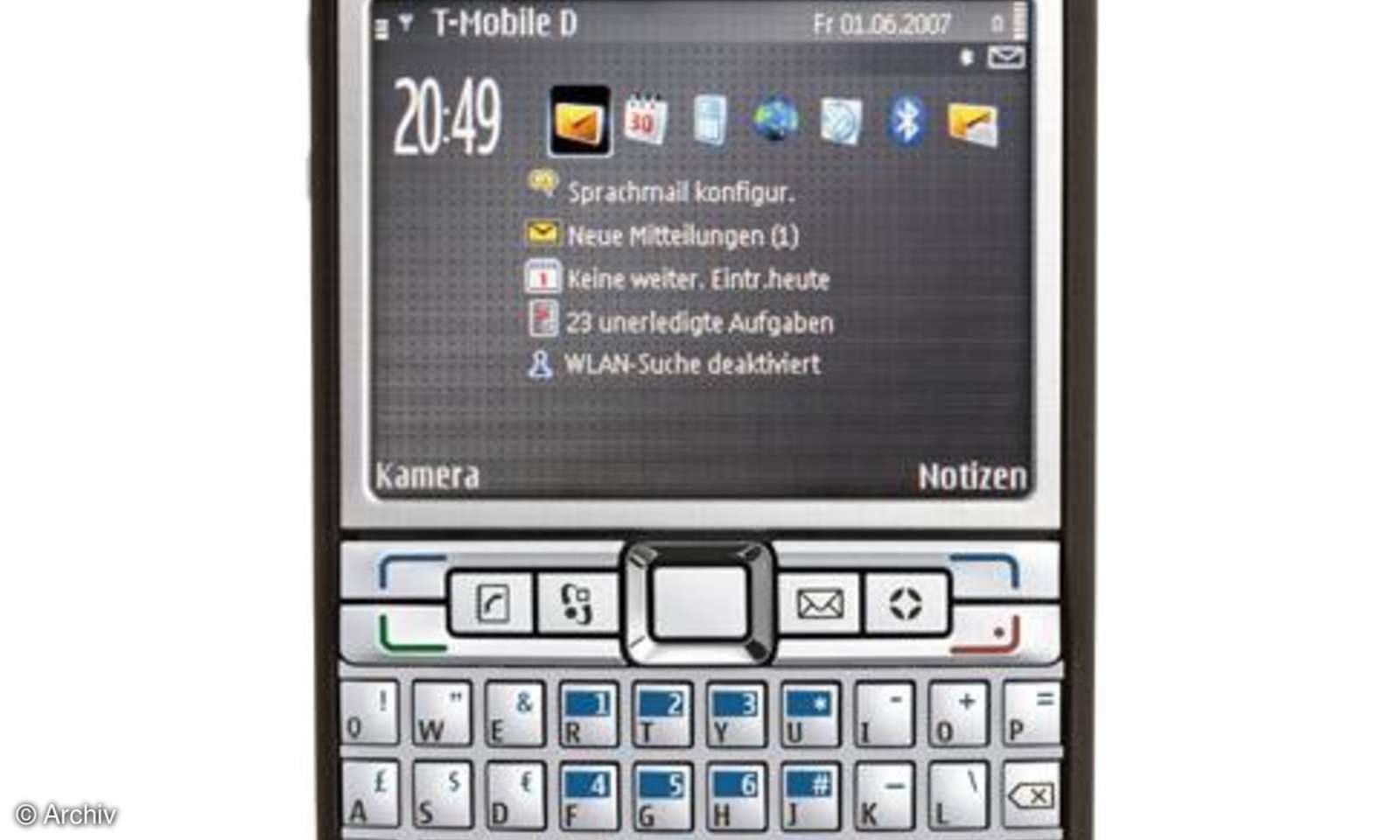 Nokia E61i - connect