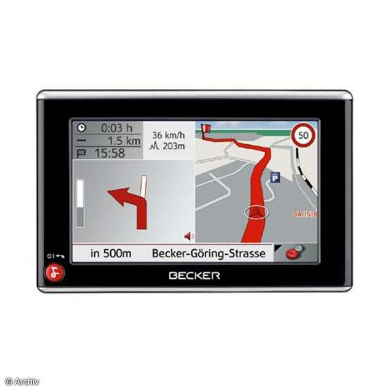 Becker Traffic Assist Z 200 - connect