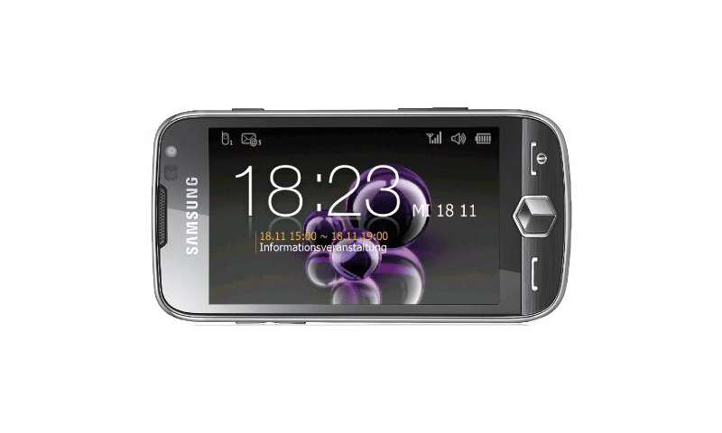 Samsung Omnia II - connect