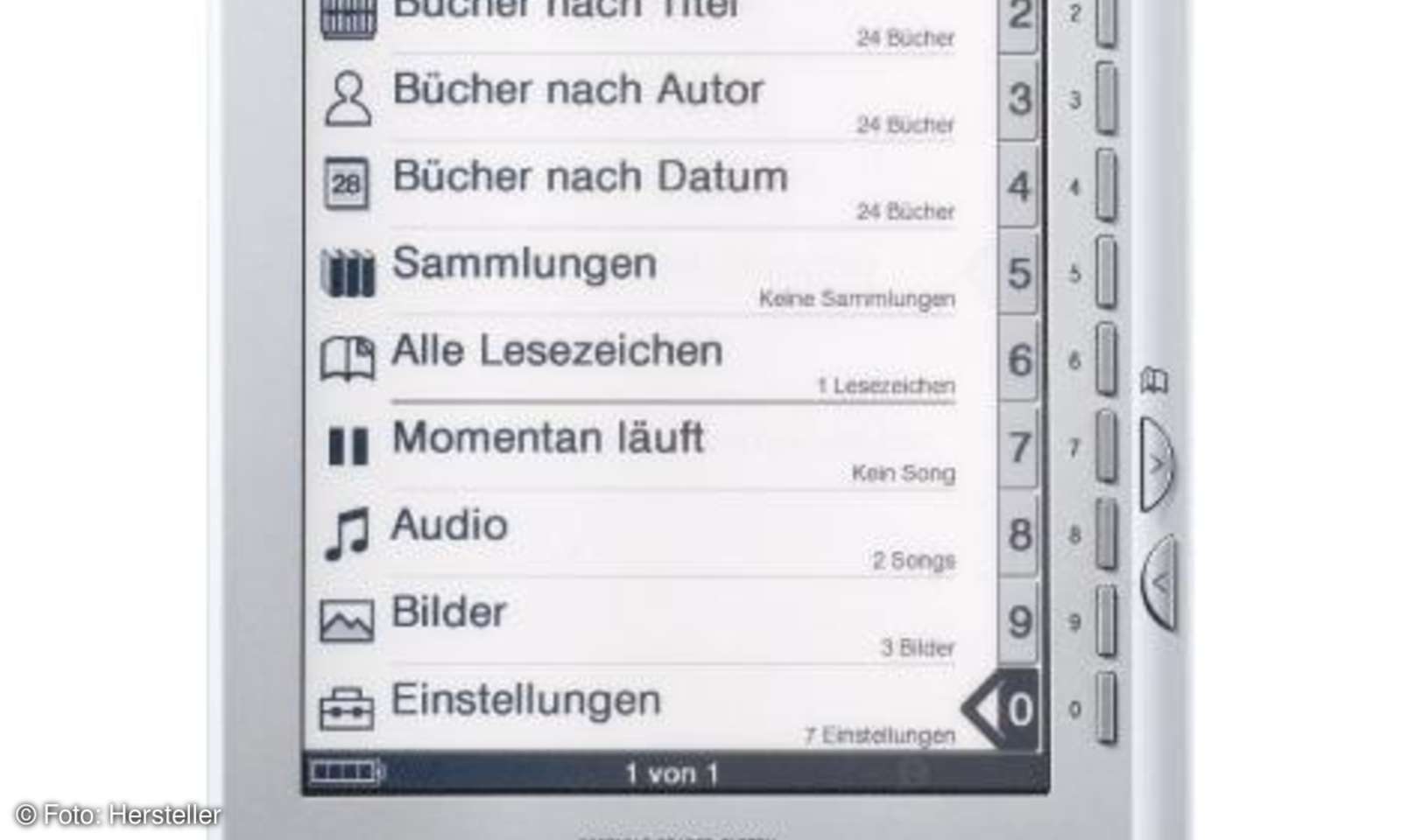 Sony Reader PRS-505 - connect