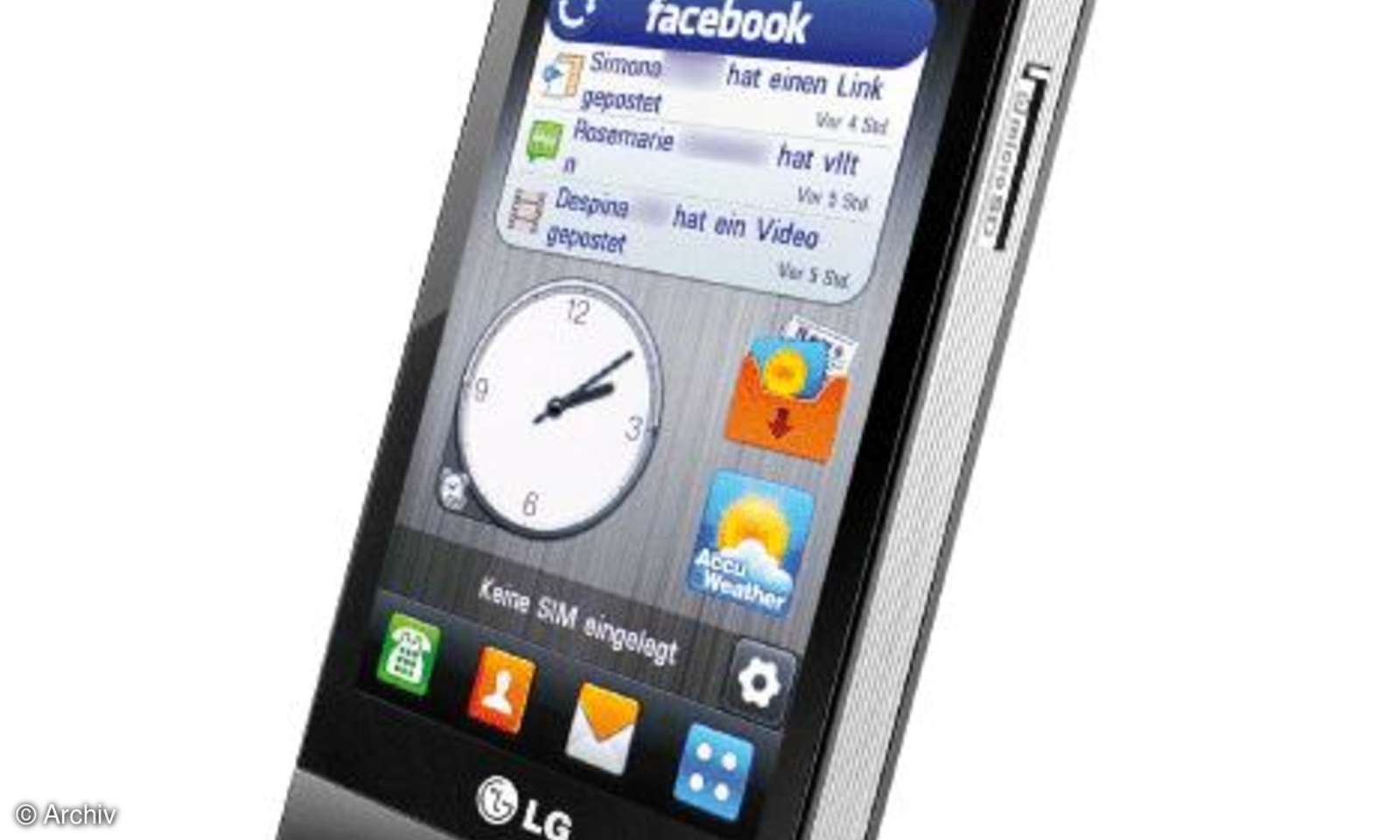 LG GD880 Mini - connect