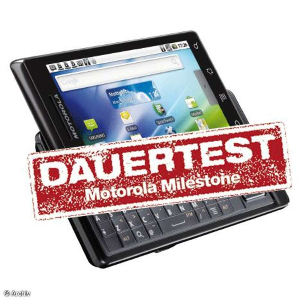 Motorola Milestone 2 - connect