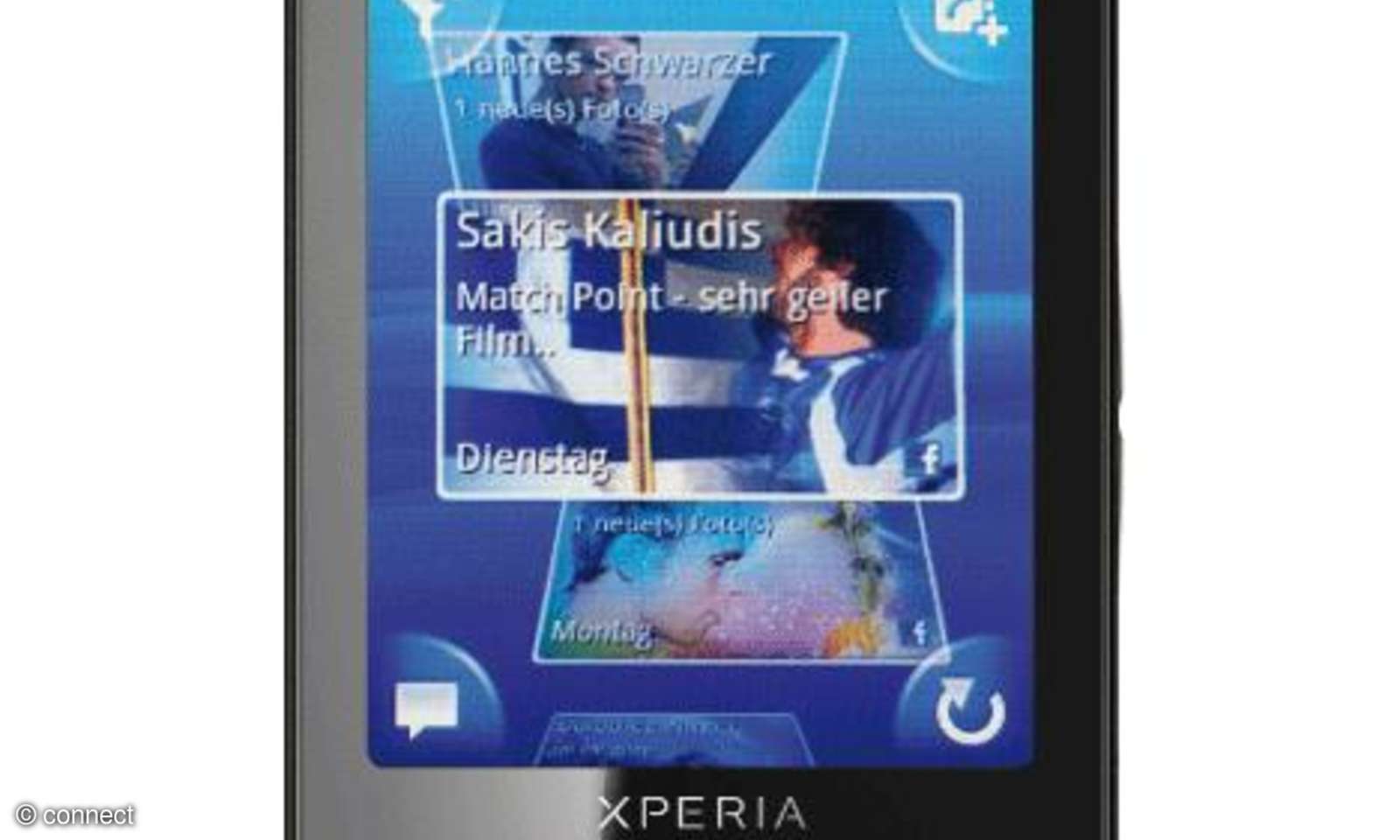 Sony Ericsson X10 mini - connect