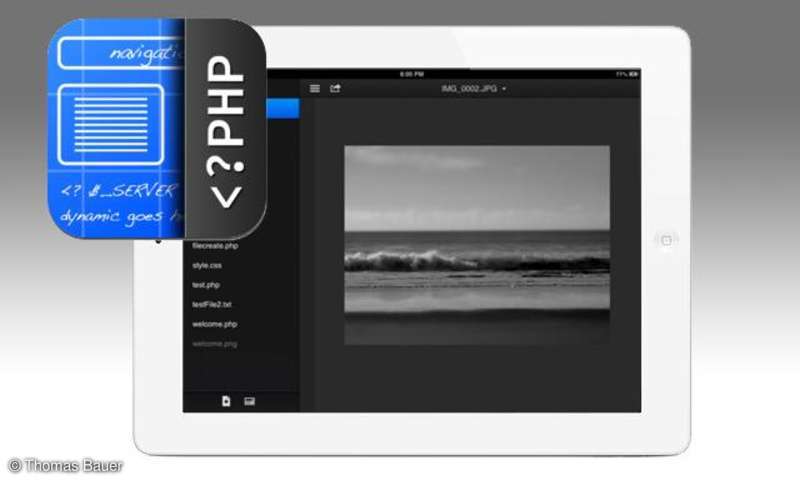 DraftCode: PHP-Entwicklung auf dem iPad - connect