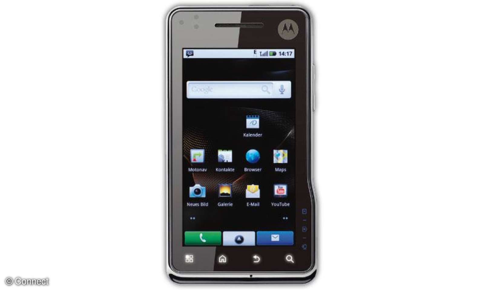 Motorola Milestone XT720 - connect