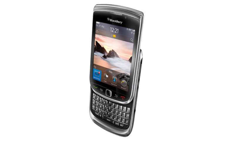 Blackberry Torch - connect