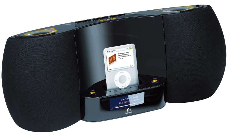 iPod-Dockingstation Logitech Pure-Fi Dream - connect