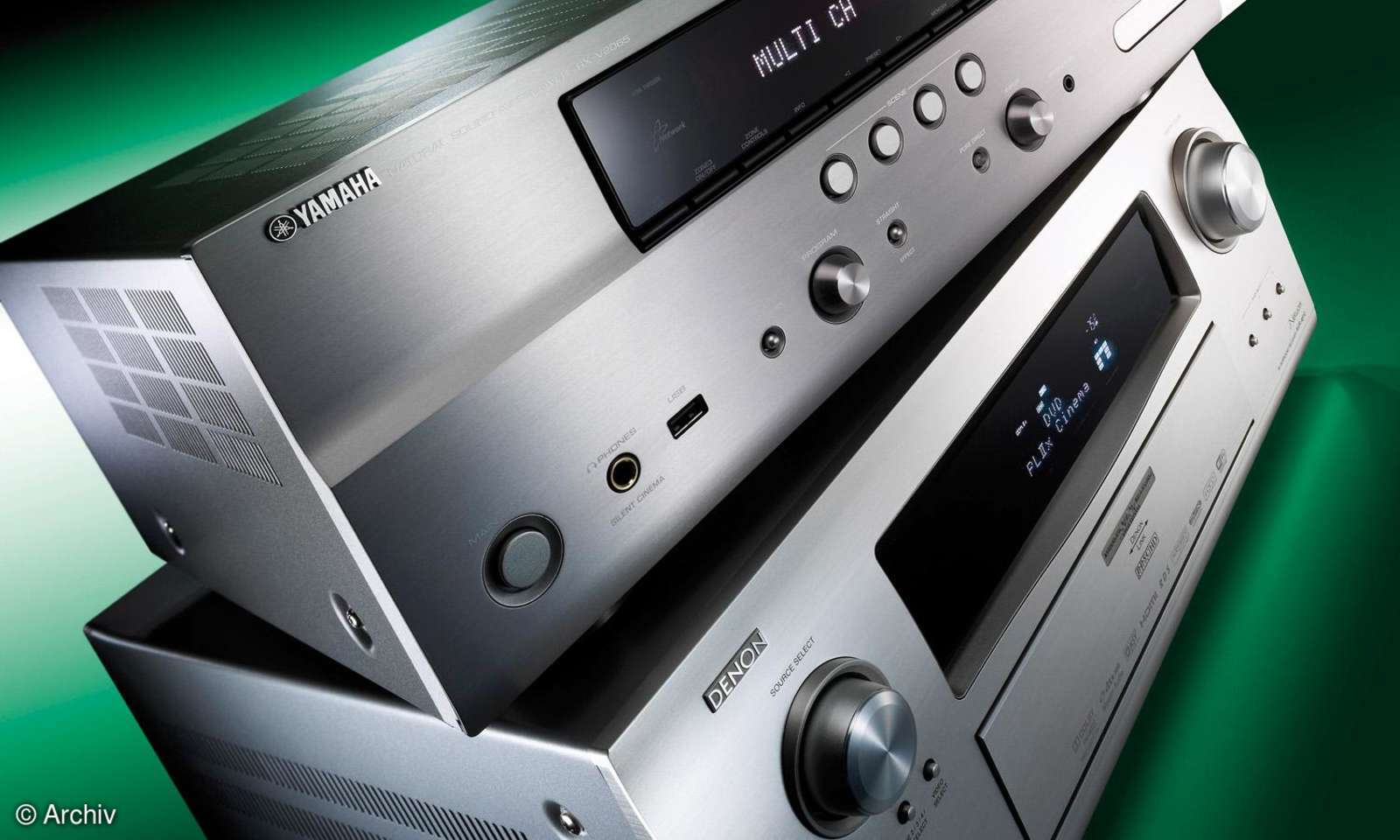 AV-Receiver Denon AVR 4810, Yamaha RX-V 2065 - connect