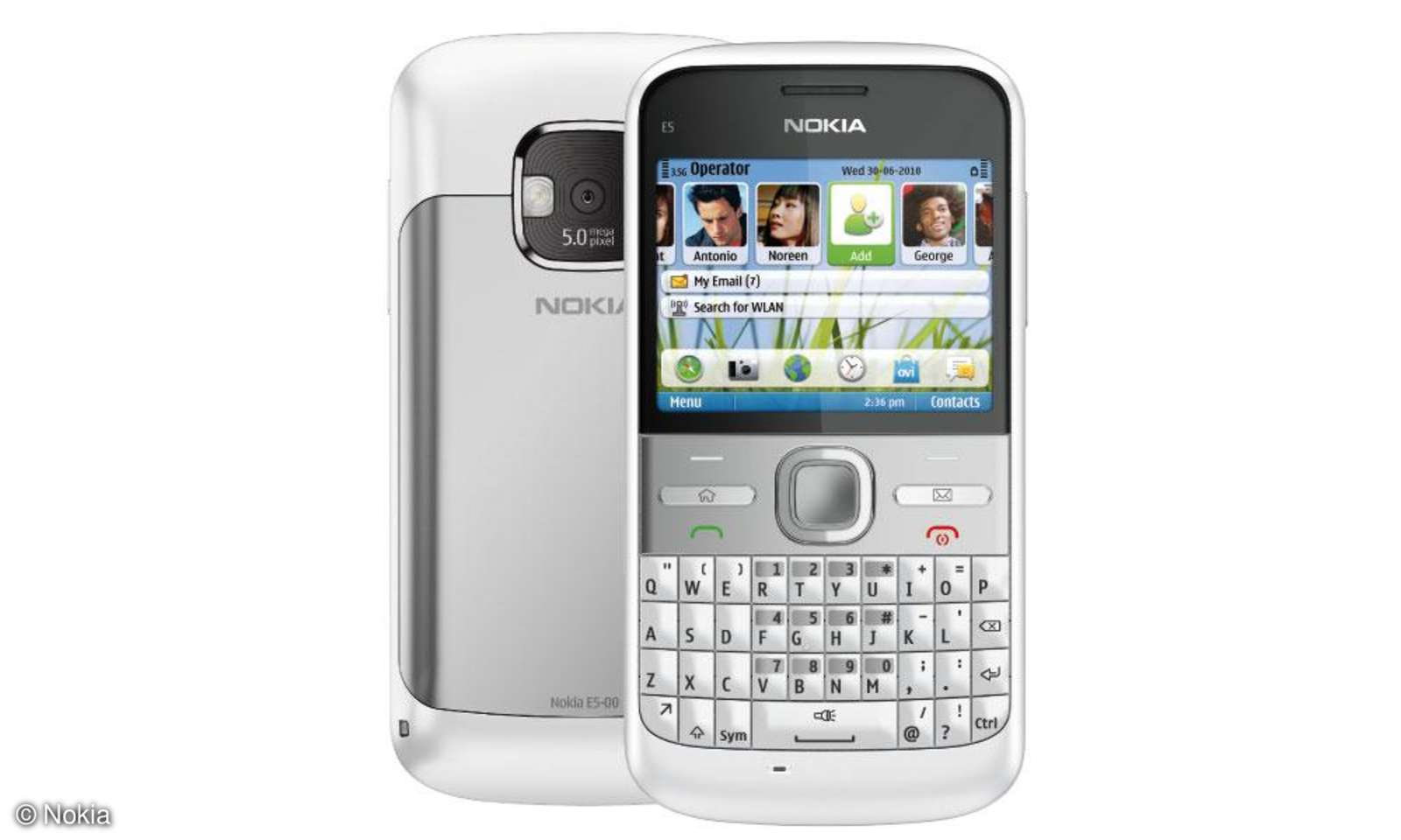 Nokia E5 - connect
