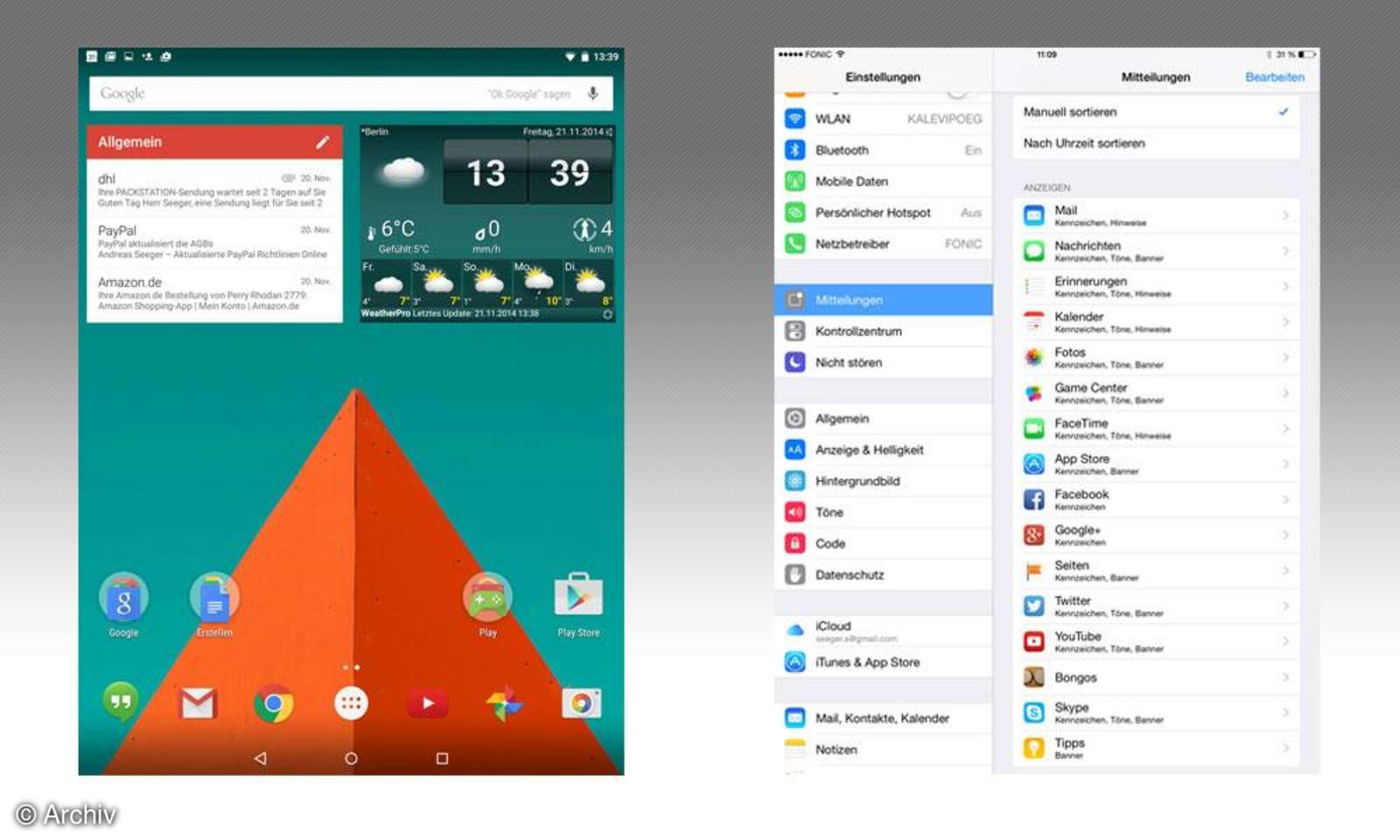 Android vs. iOS: Der große Vergleich - connect