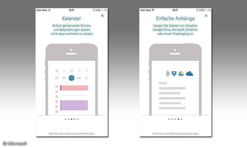 Outlook für iOS: Das kann die iPhone-App von Microsoft - connect