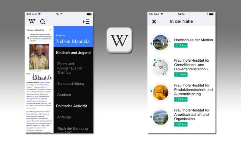 Wikipedia App im Test - connect