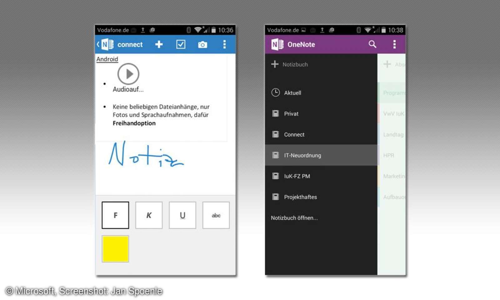 OneNote im Test - connect