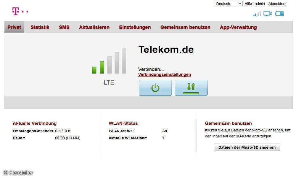 Telekom Speedbox LTE Mini II im Test - connect
