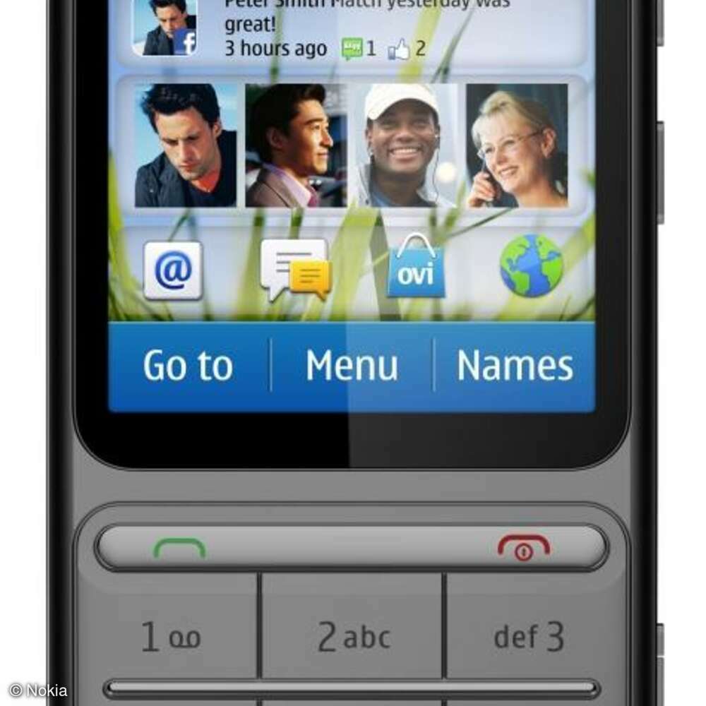 Nokia C3-01 Touch and Type im Test - connect