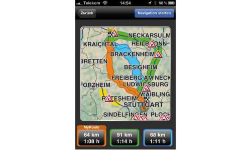 Navigon Mobile Navigator - connect